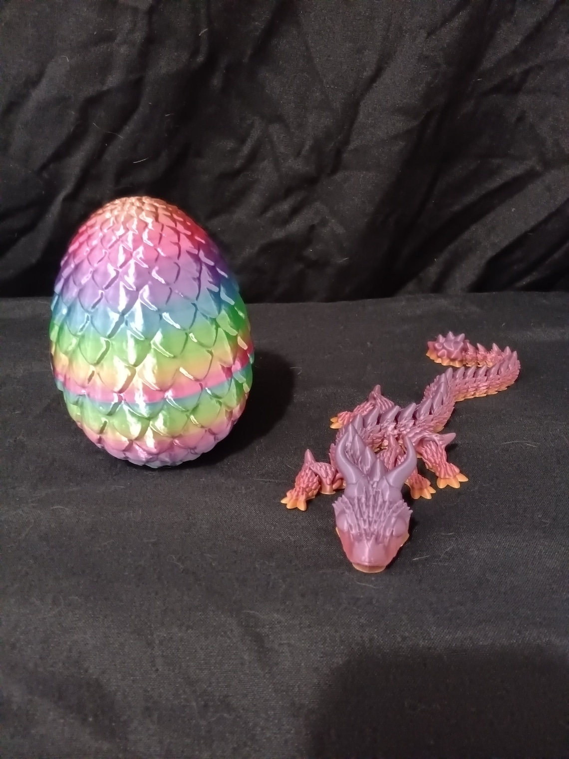 Rainbow Dragon Egg With a Mystery Dragon Inside Great Fidget Toy - Etsy