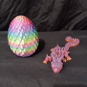 Rainbow Dragon Egg With a Mystery Dragon Inside Great Fidget Toy - Etsy