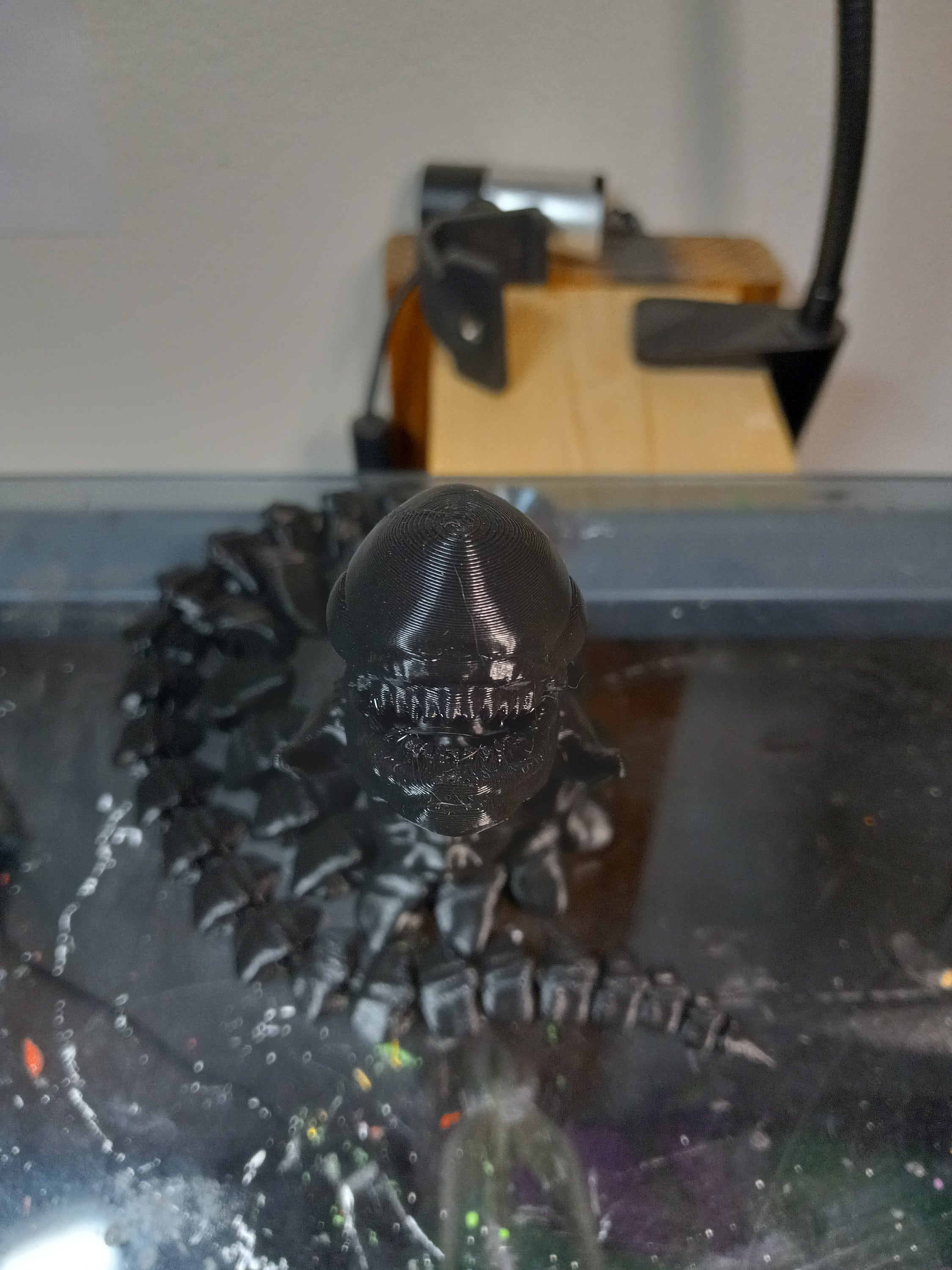 Fully Articulated Chestburster - 3D Printed and Ready to Ruin Some Ones ...