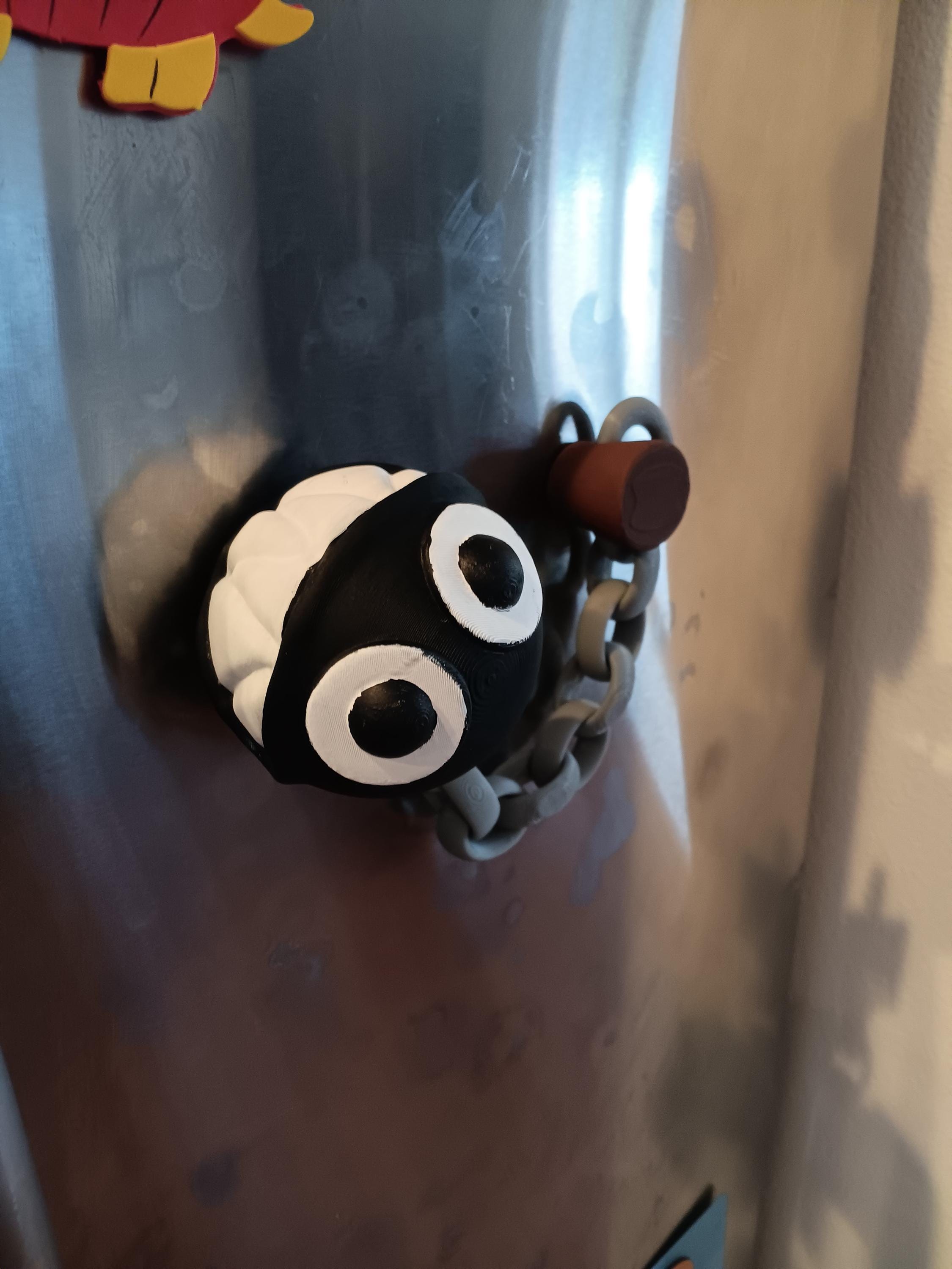 Chain Chomp Magnet - STL - Flexi Fidget Toy - Print in Place - Etsy