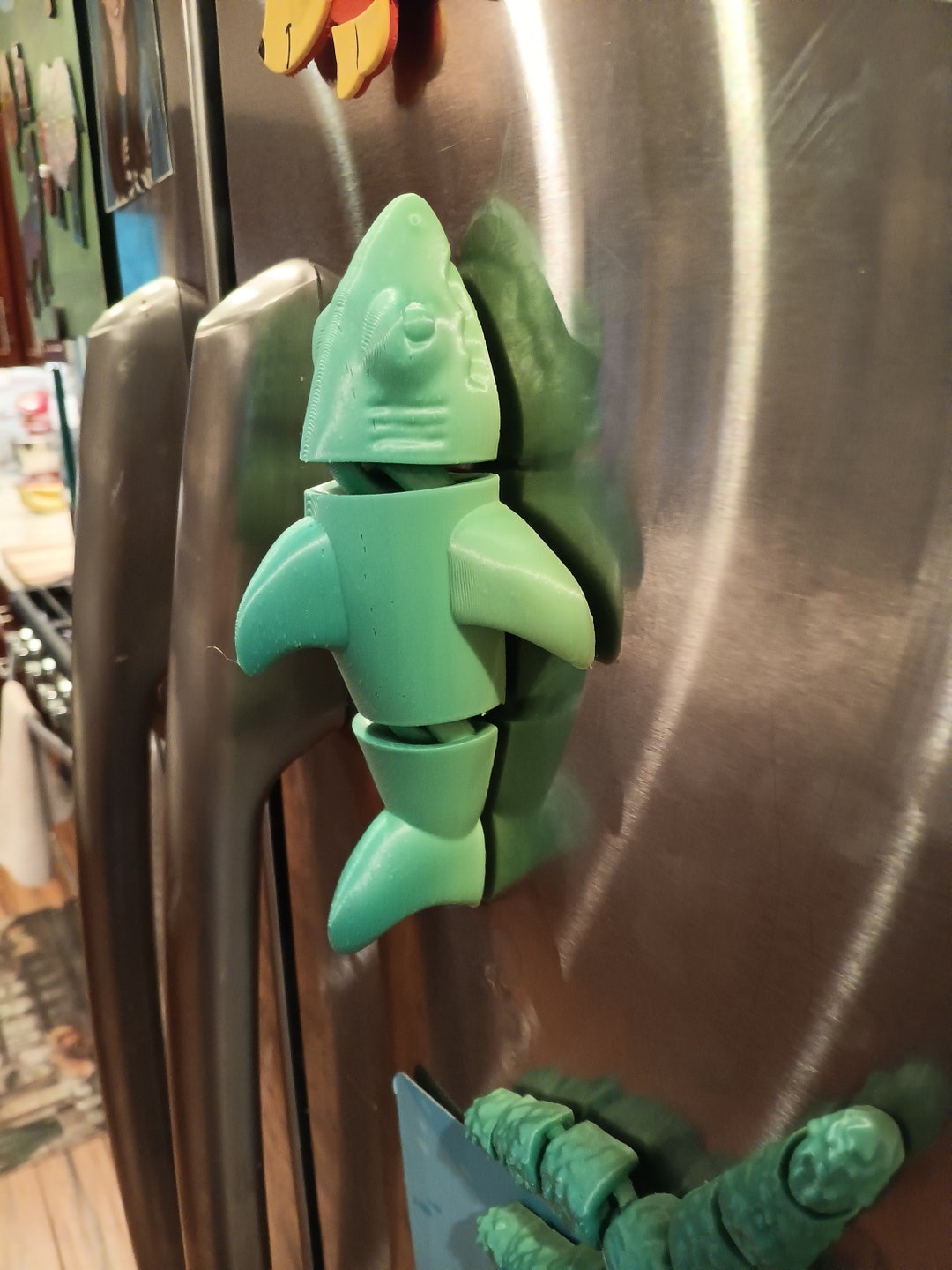3D Printed Shark Magnet STL File – Unique Shark Design, Ocean Animal ...