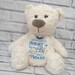 Hand Picked From Heaven Teddy Bear Personalised Memorial - Etsy