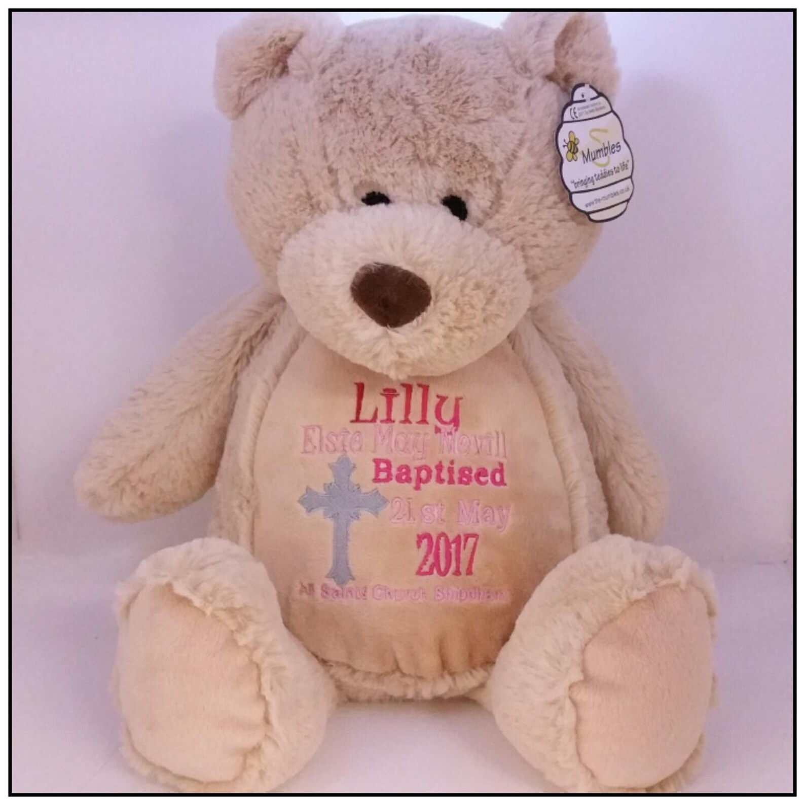Personalised Teddy Bear Embroidered Bears Personalised Baby - Etsy UK
