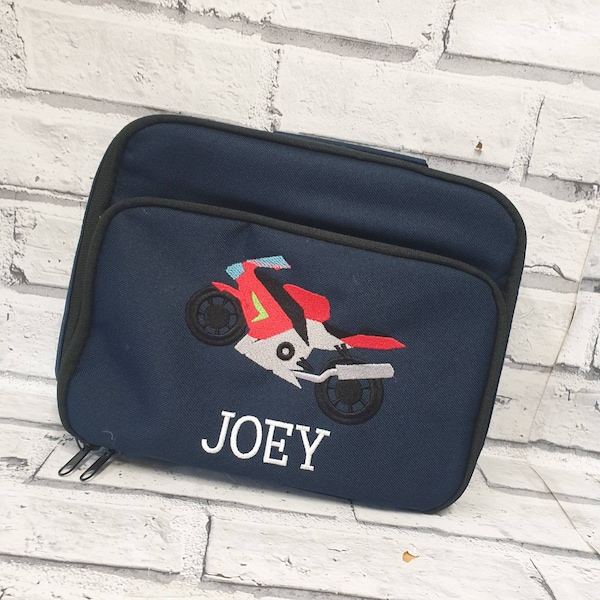 Biker Lunch Bag Box - Etsy