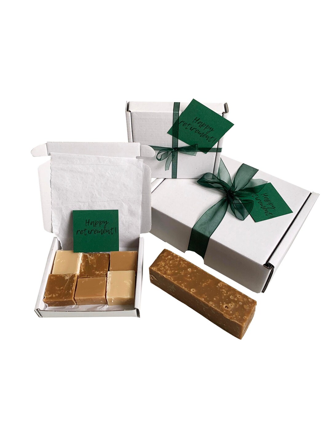 RETIREMENT Gift Box With Luxury Handmade Fudge. Various Flavour Choices ...