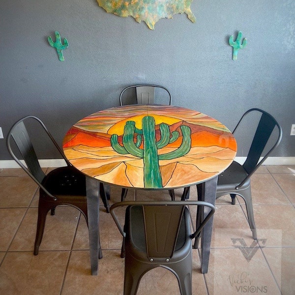 Southwestern Dining Table and Chairs - Etsy