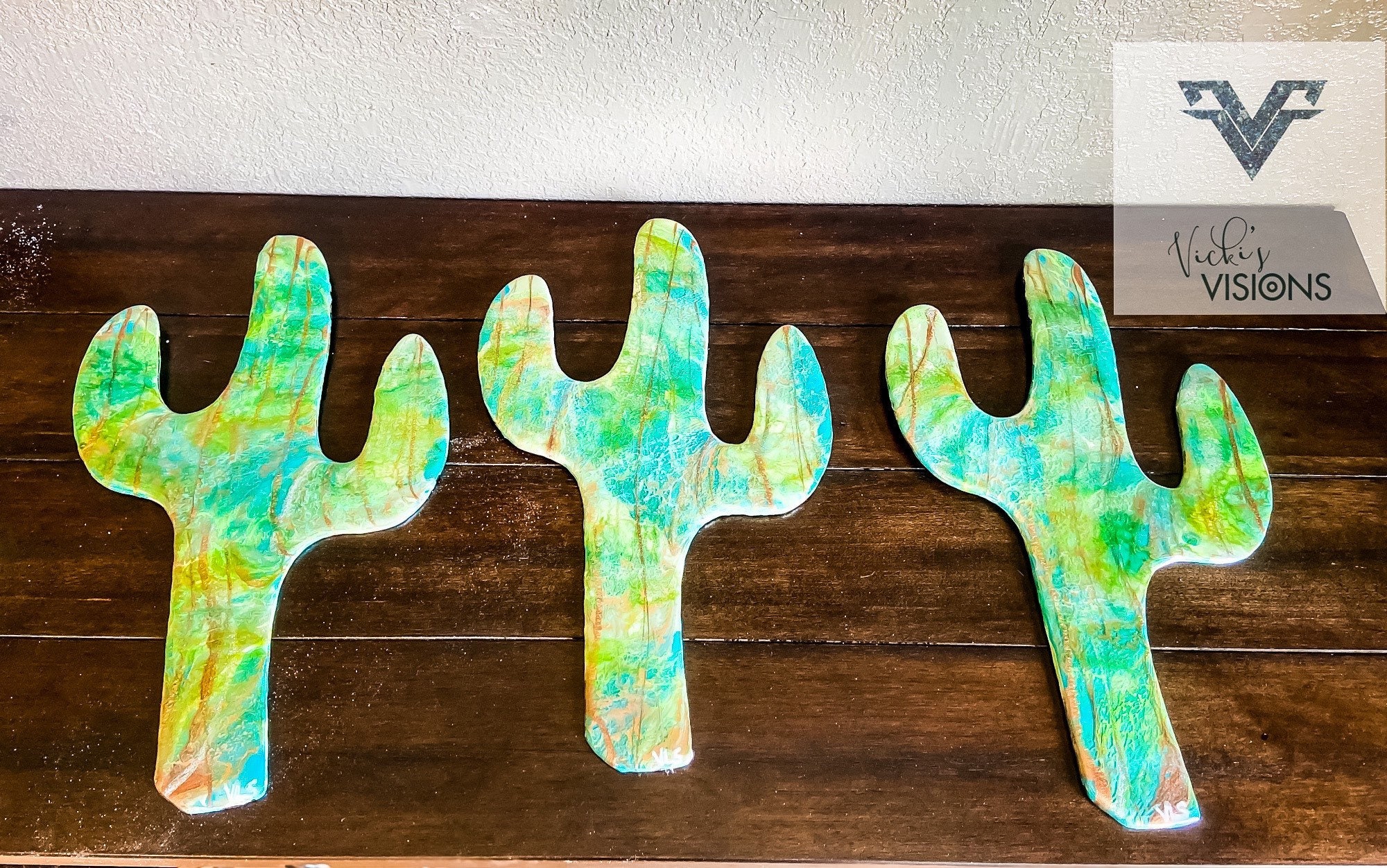 Saguaro Cactus Decor / Resin Cactus Art / Desert Cactus / Arizona ...