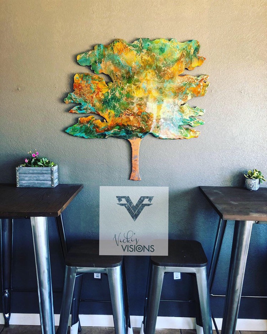 Tree of Life / Resin Painting / Resin Art / Epoxy Art / Wall Art / Gift ...