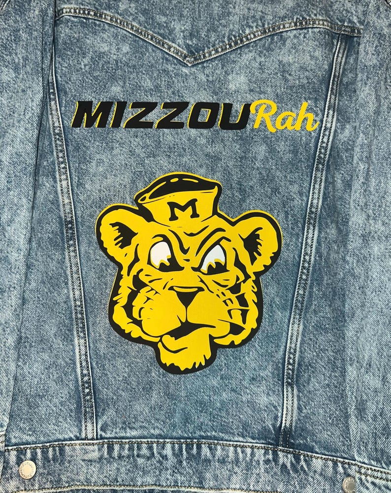 Custom Jean Jacket | Custom Denim Sports Jacket | Jean Jacket | College ...