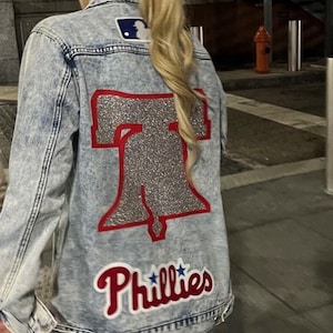 Custom Jean Jacket | Custom Denim Sports Jacket | Jean Jacket | College ...
