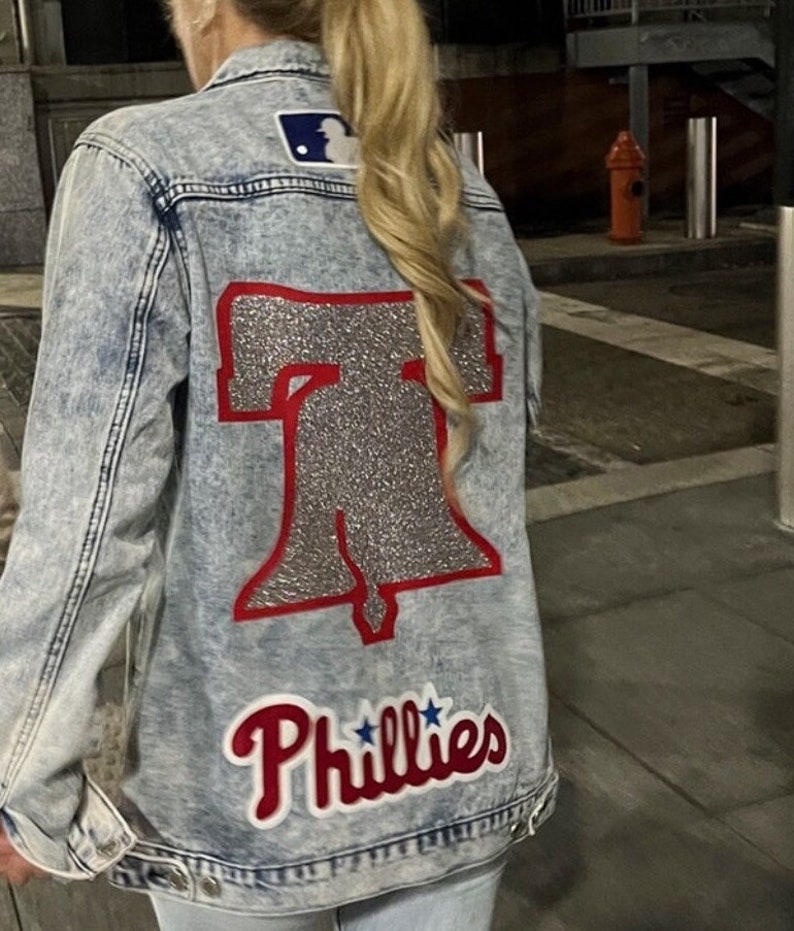 Custom Jean Jacket | Custom Denim Sports Jacket | Jean Jacket | College ...