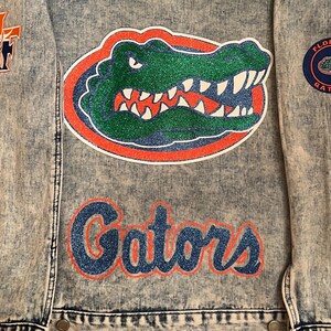 Custom Jean Jacket | Custom Denim Sports Jacket | Jean Jacket | College ...