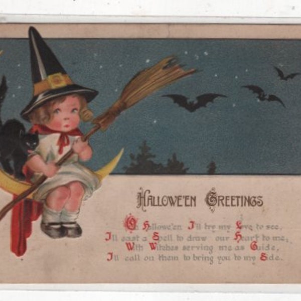 Witch Postcard - Etsy