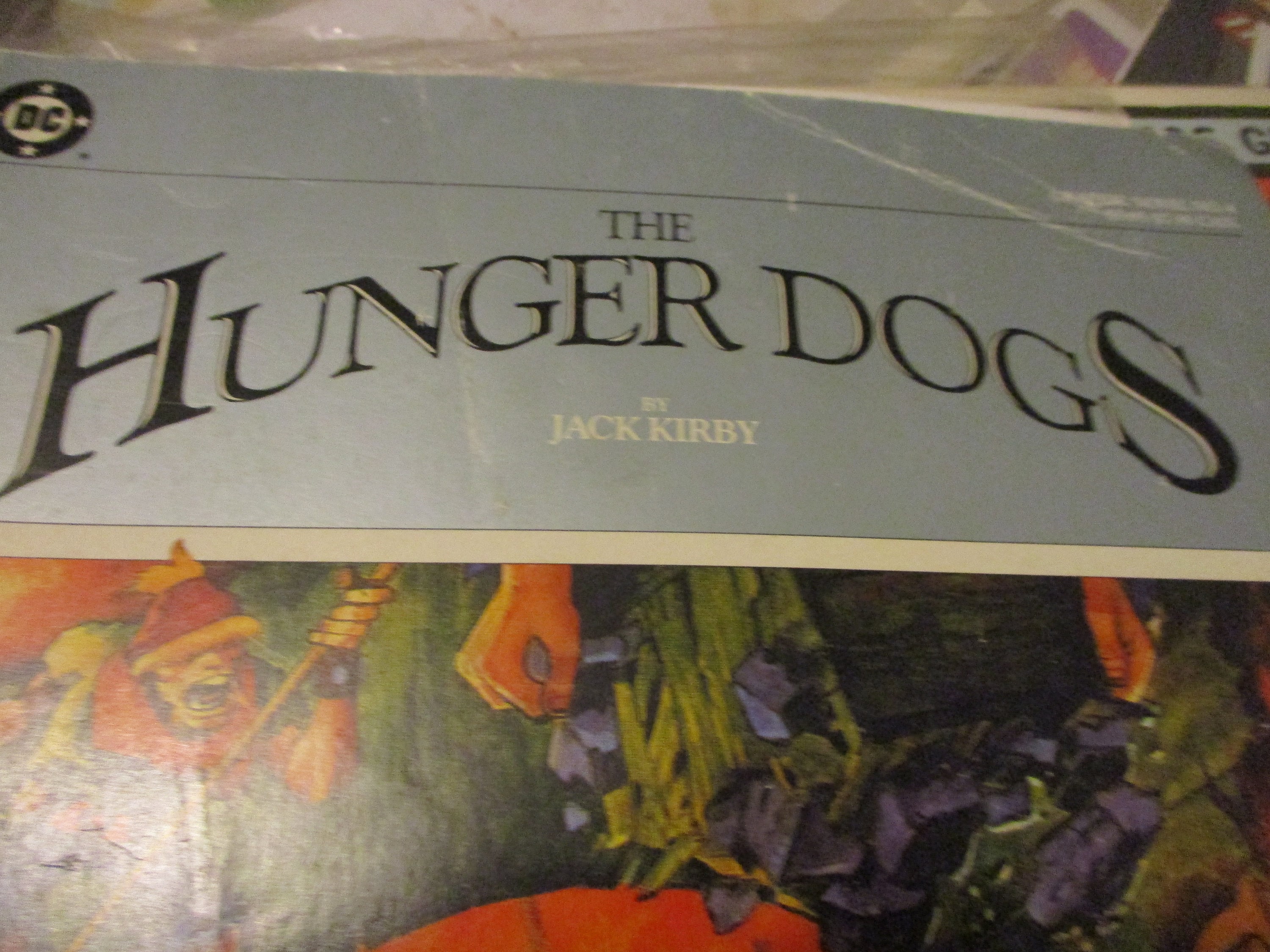 Comic Book the HUNGER DOGS by Jack Kirby Rare - Etsy