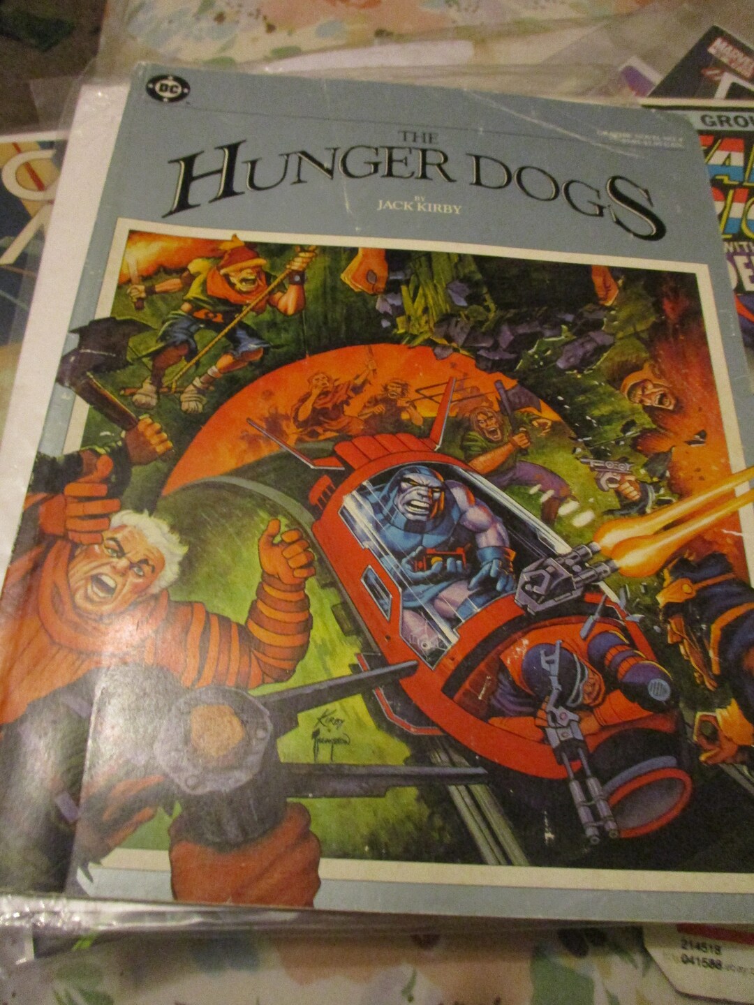 Comic Book the HUNGER DOGS by Jack Kirby Rare - Etsy