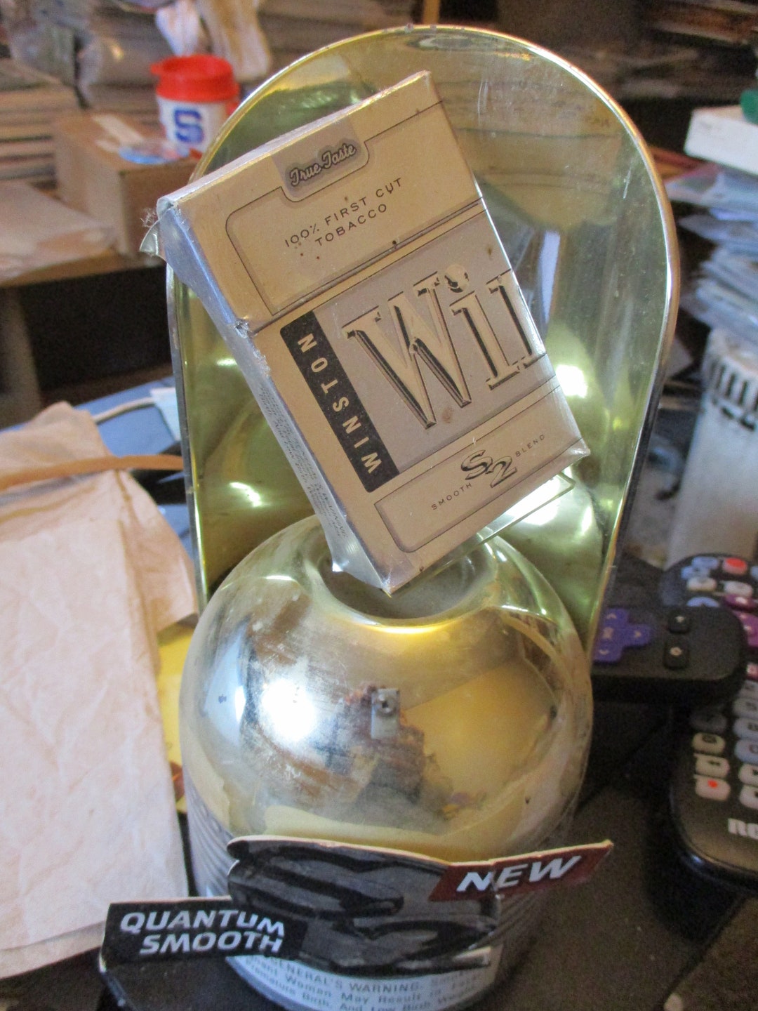 Winston Cigarette Battery Operated Spinning 7-11 Store Display Vintage ...