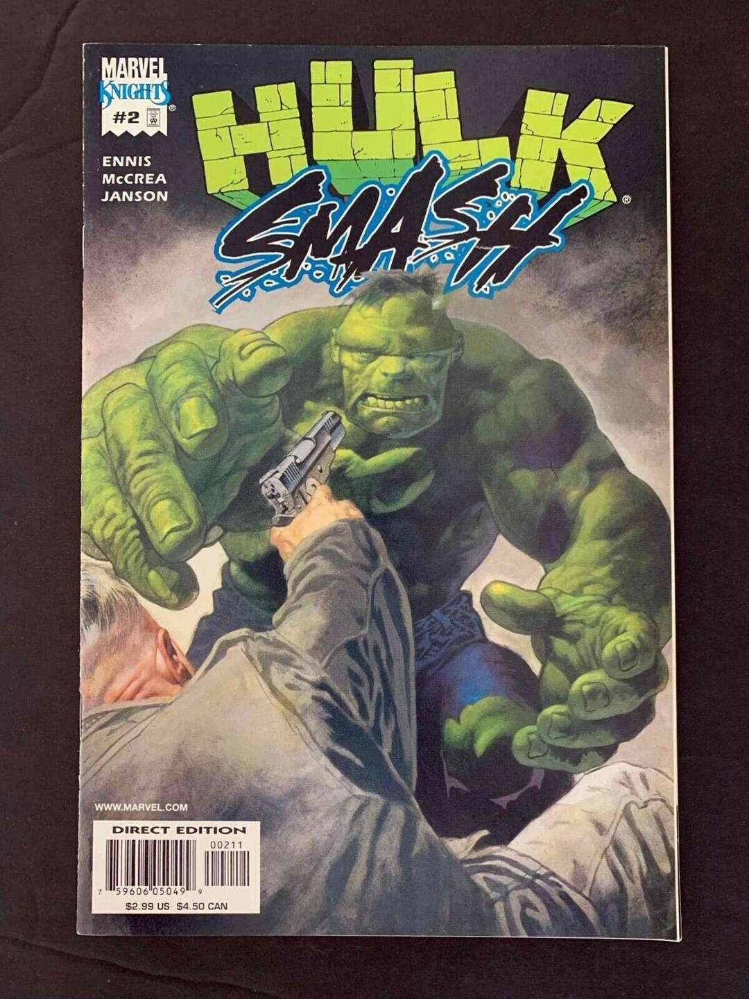 Hulk Smash Avengers Comic
