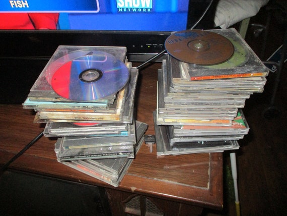 2 Stacks of Cd's | Etsy