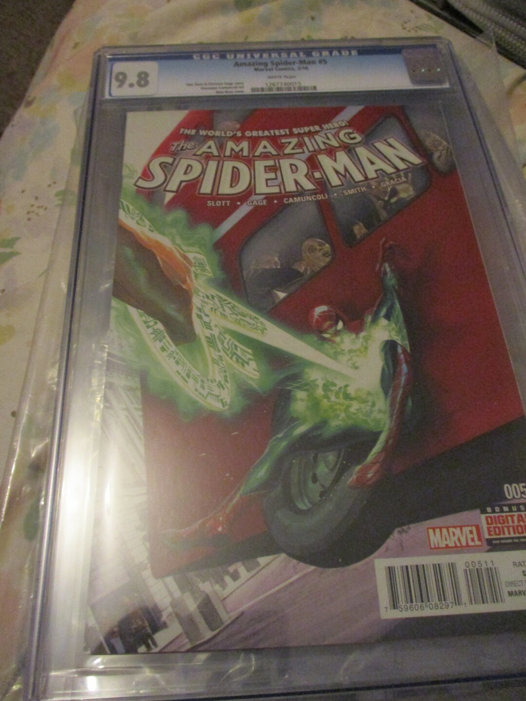 CGC 9.8 the Amazing Spider-man 5 Comic Book - Etsy