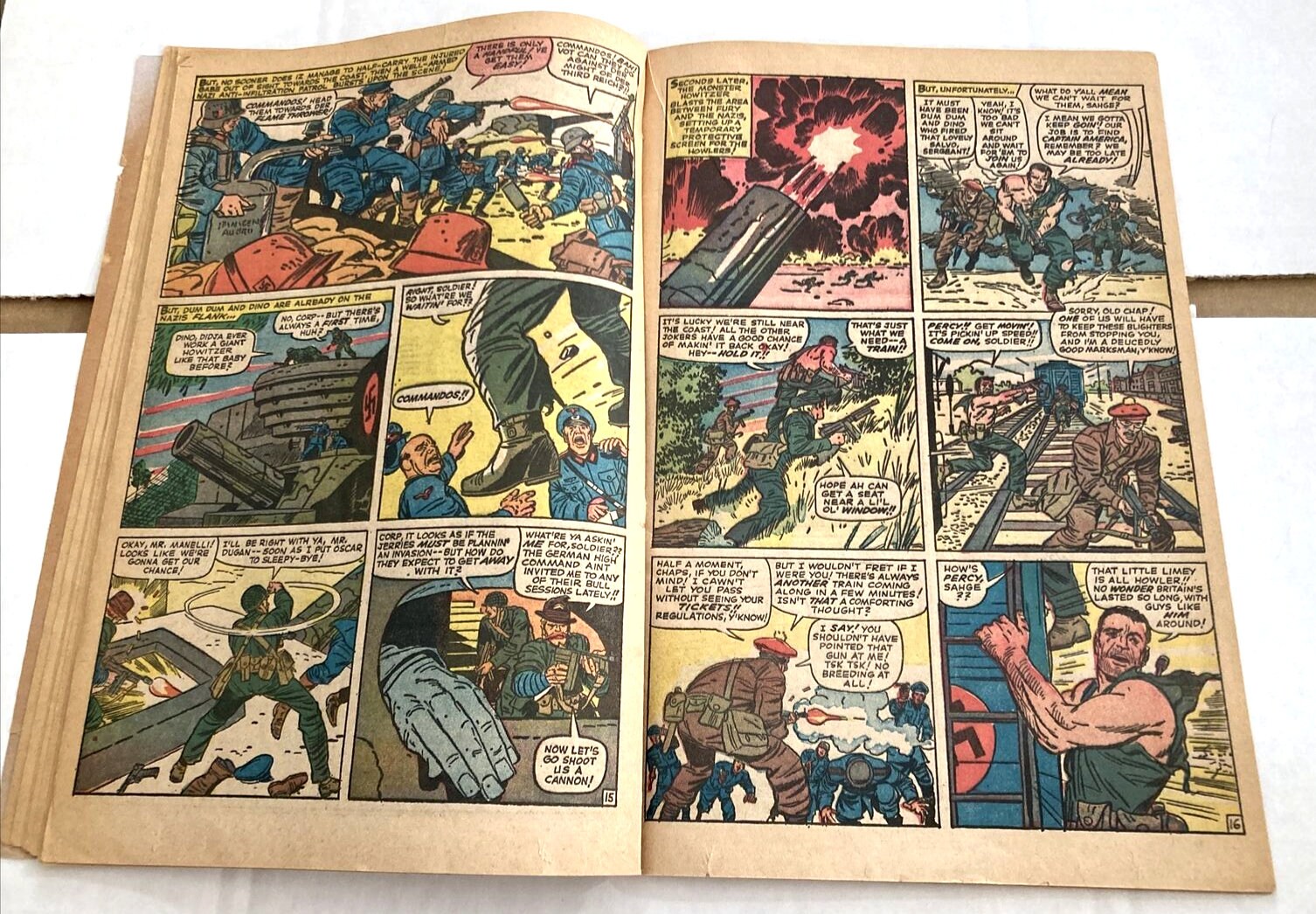 Comic Book Sgt. Fury and His Howling Commandos 13 Key Issue Captain ...