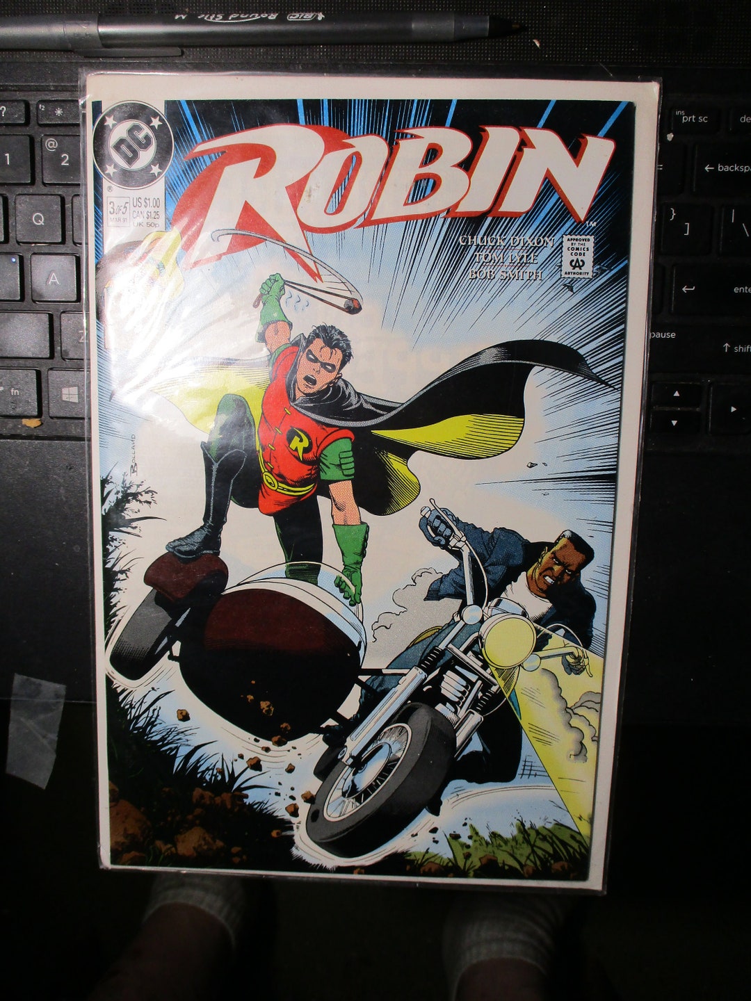 Comic Book ROBIN 3 of 5 - Etsy