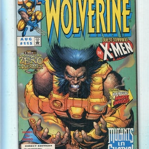 2 Comic Books WOVERINE Jun 97 114 and Aug 115 N-MINT - Etsy