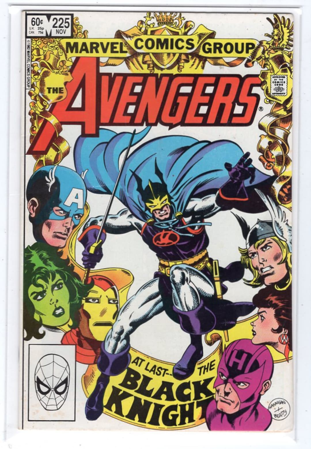 Mavel Comic Books AVENGER 225 NOV - Etsy