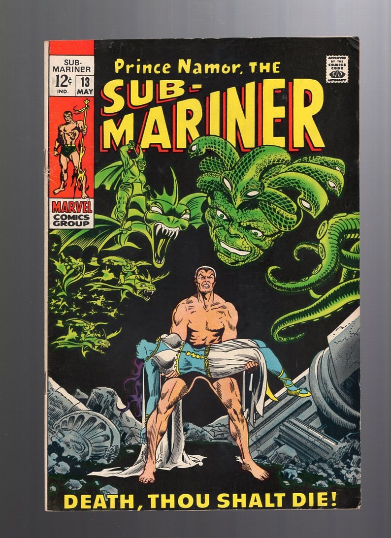 Lot 3 SUB-MARINER Issue 1 the Prince Namor 11 Mar-1969 2 the Prince ...