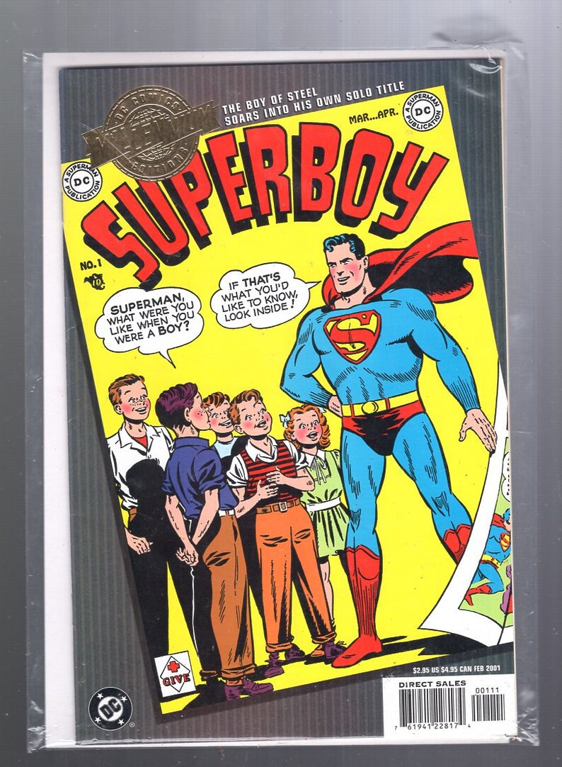 Superboy 1 Reign of Tomorrow DC Comic Book february 1994 Plus 1 ...