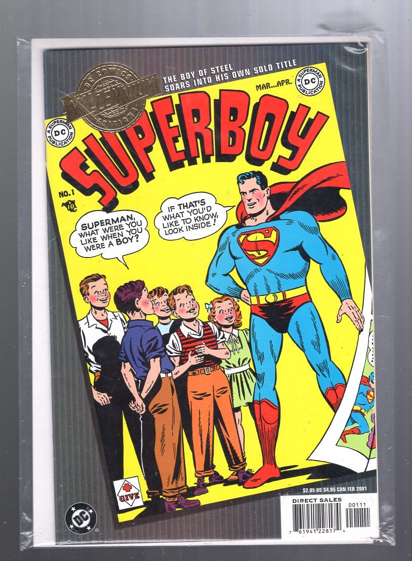 Superboy 1 Reign of Tomorrow DC Comic Book february 1994 Plus 1 ...