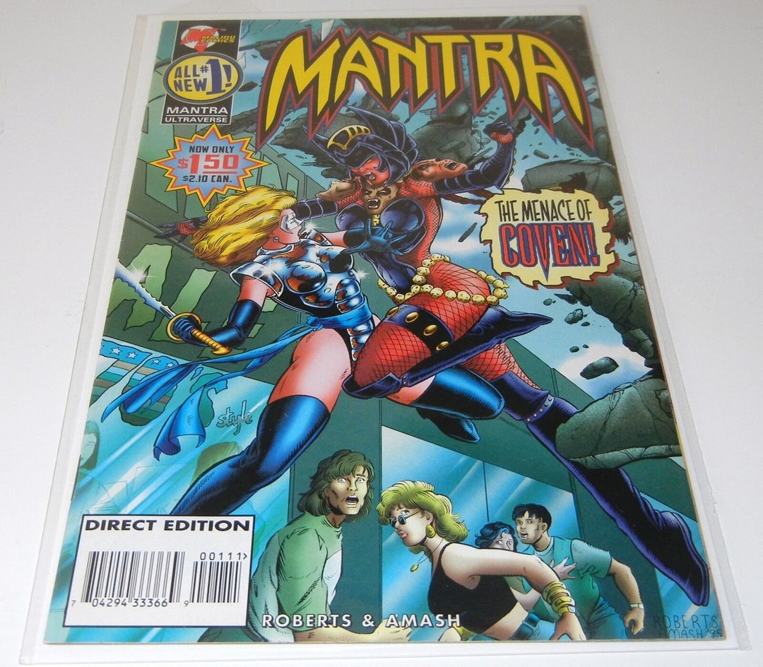 Malibu Comics ULTRAVERSE MANTRA all NEW 1 Direct Edition - Etsy
