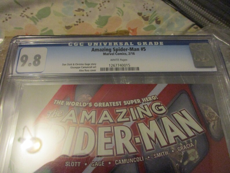 CGC 9.8 the Amazing Spider-man 5 Comic Book - Etsy