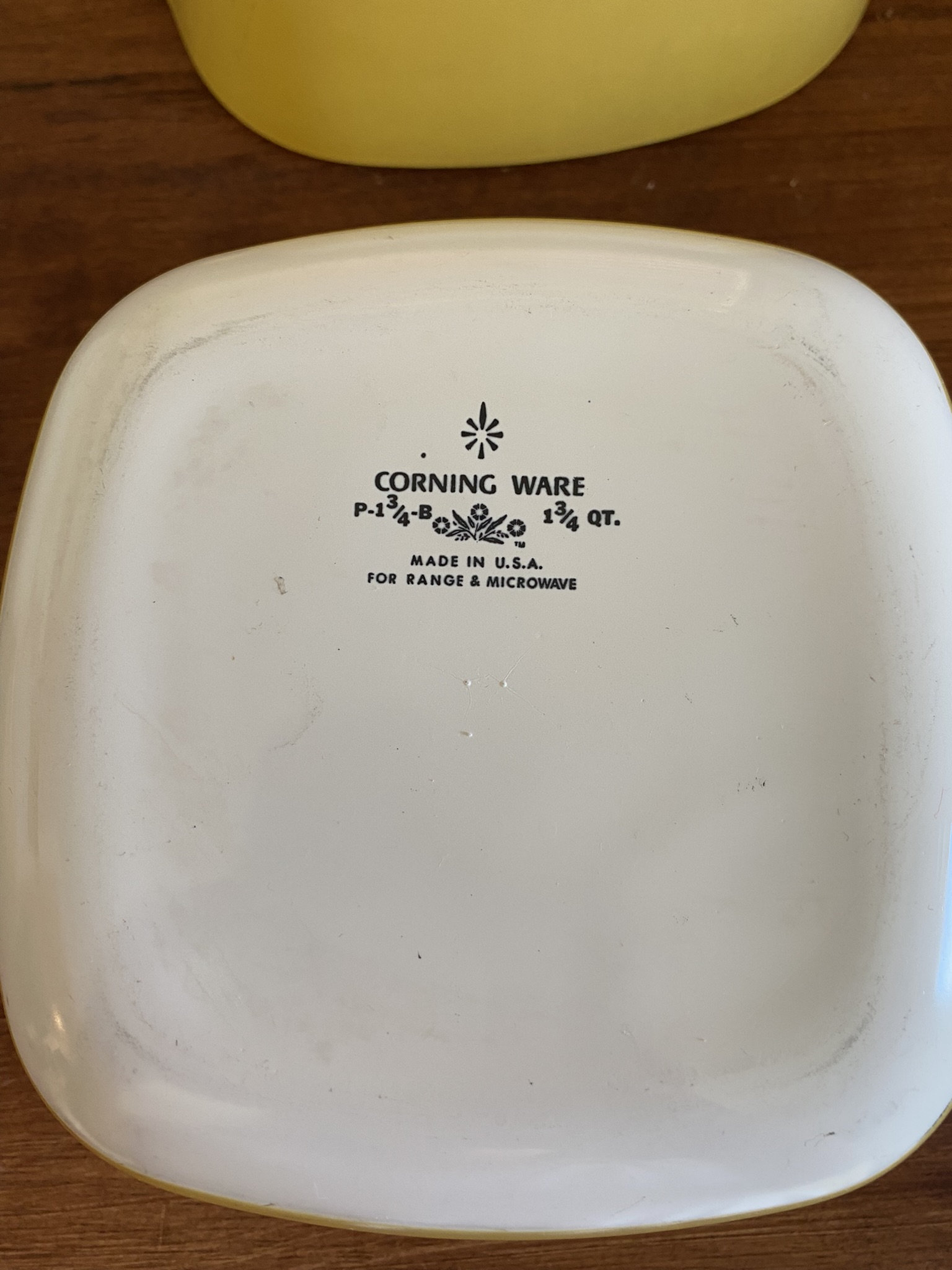 Vintage Corning Ware Harvest Yellow Baking Dishes 1 1/2 Quart - Etsy