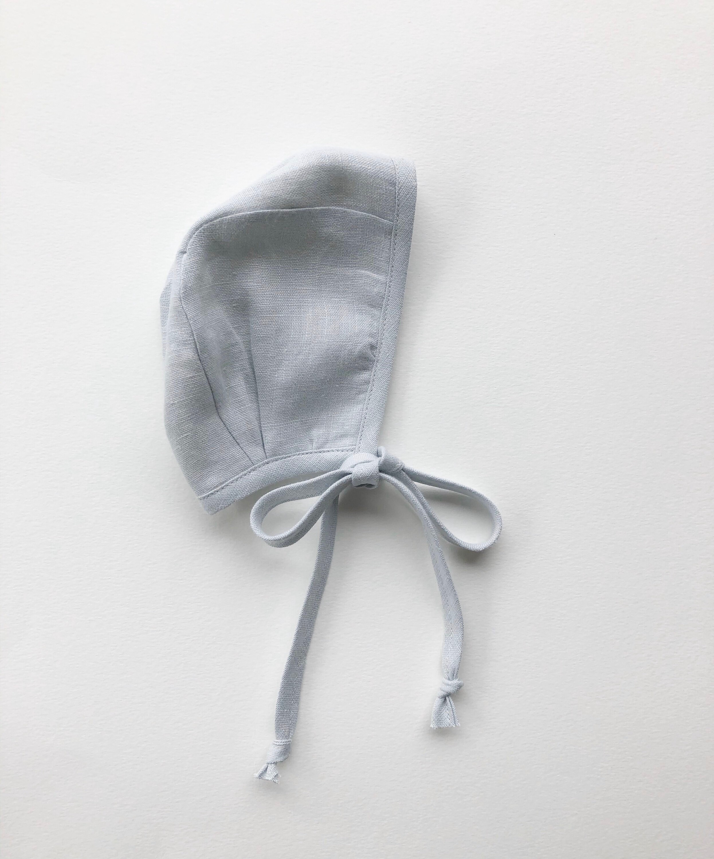 Natural Linen Bonnets/ Gender Neutral Bonnet Brimless Bonnet - Etsy