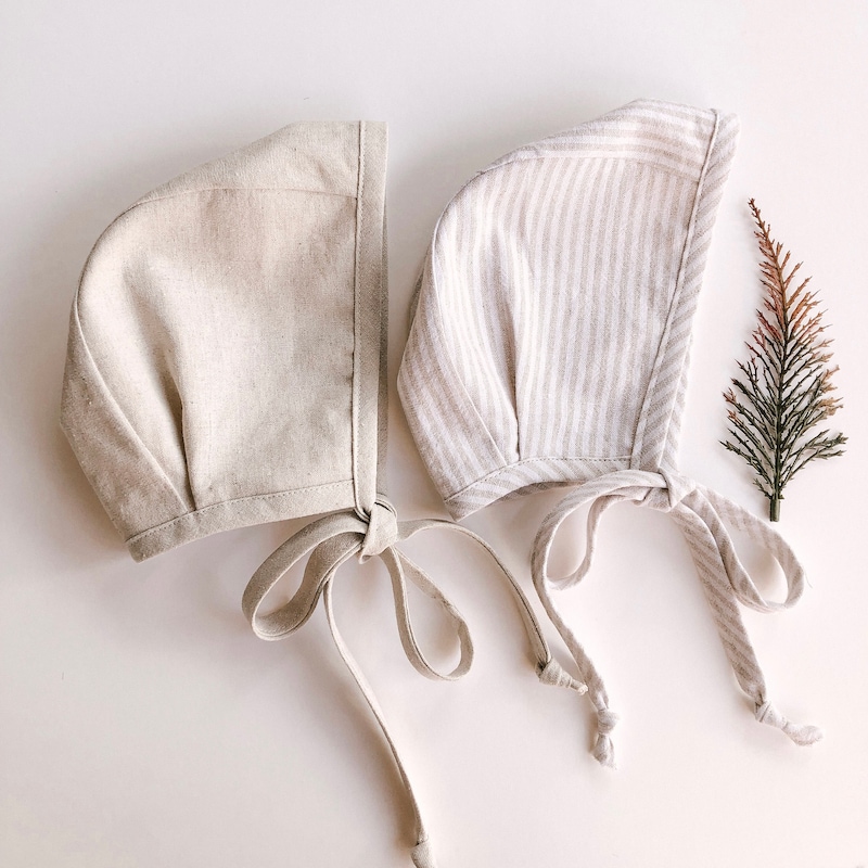 Linen Bonnet - Etsy