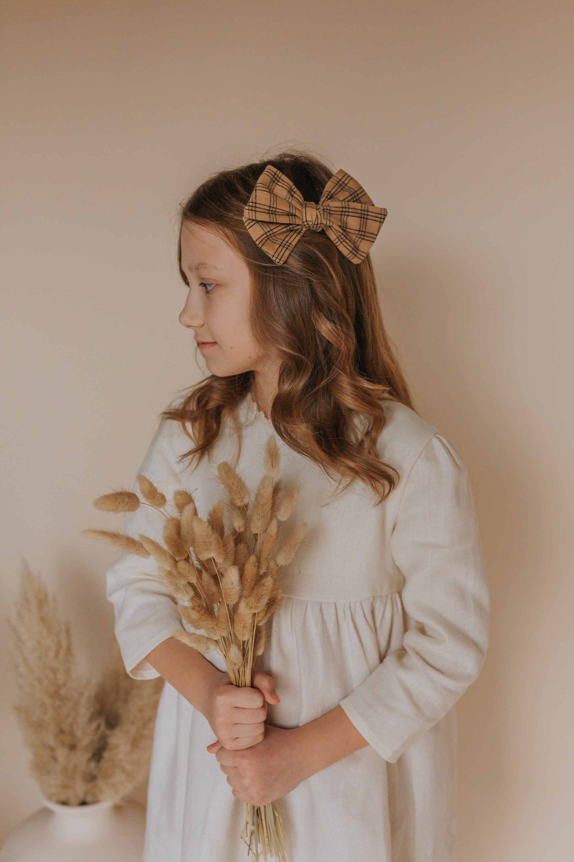Harlow School Girl Bow Set/schoolgirl Bows/ Large Bows/ Hair Bows for ...