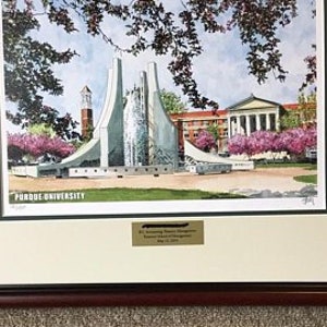 Illinois State University Cook Hall LIMITED EDITION Pen and - Etsy