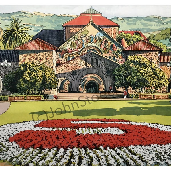 Stanford Art - Etsy