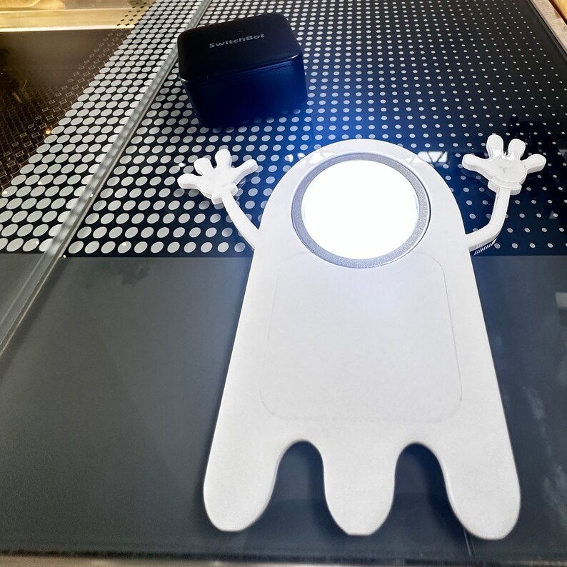Glowforge Button - Platform for Switchbot Device - Ghost - Etsy