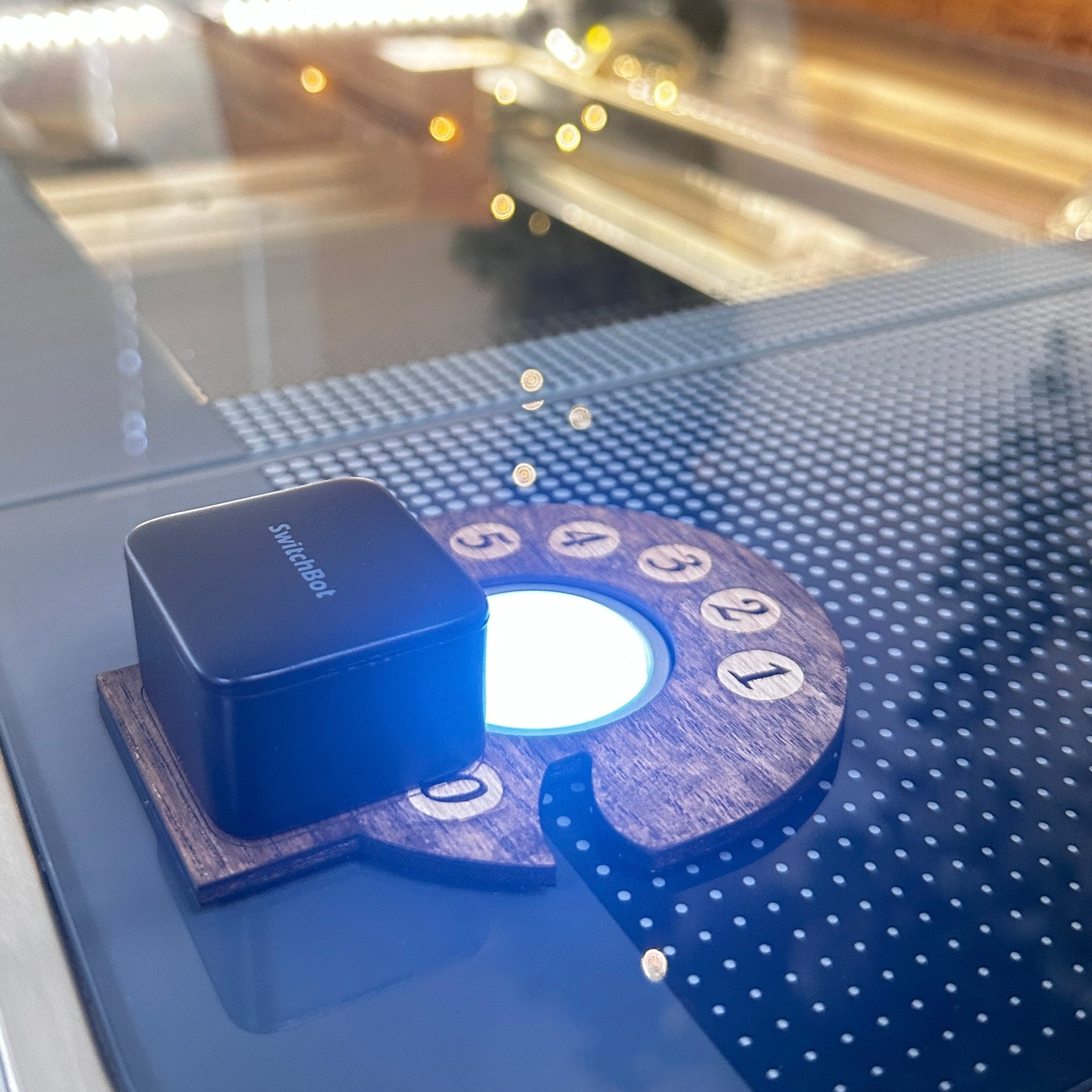 Glowforge Button - Platform for Switchbot Device - Vintage Telephone ...