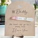 Pregnancy Announcement Sign Hello Daddy Sign Pregnancy Reveal to ...
