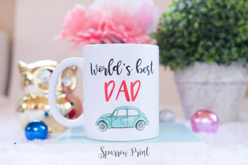 World's Best Dad Mug Mug for New Father Father's Day | Etsy