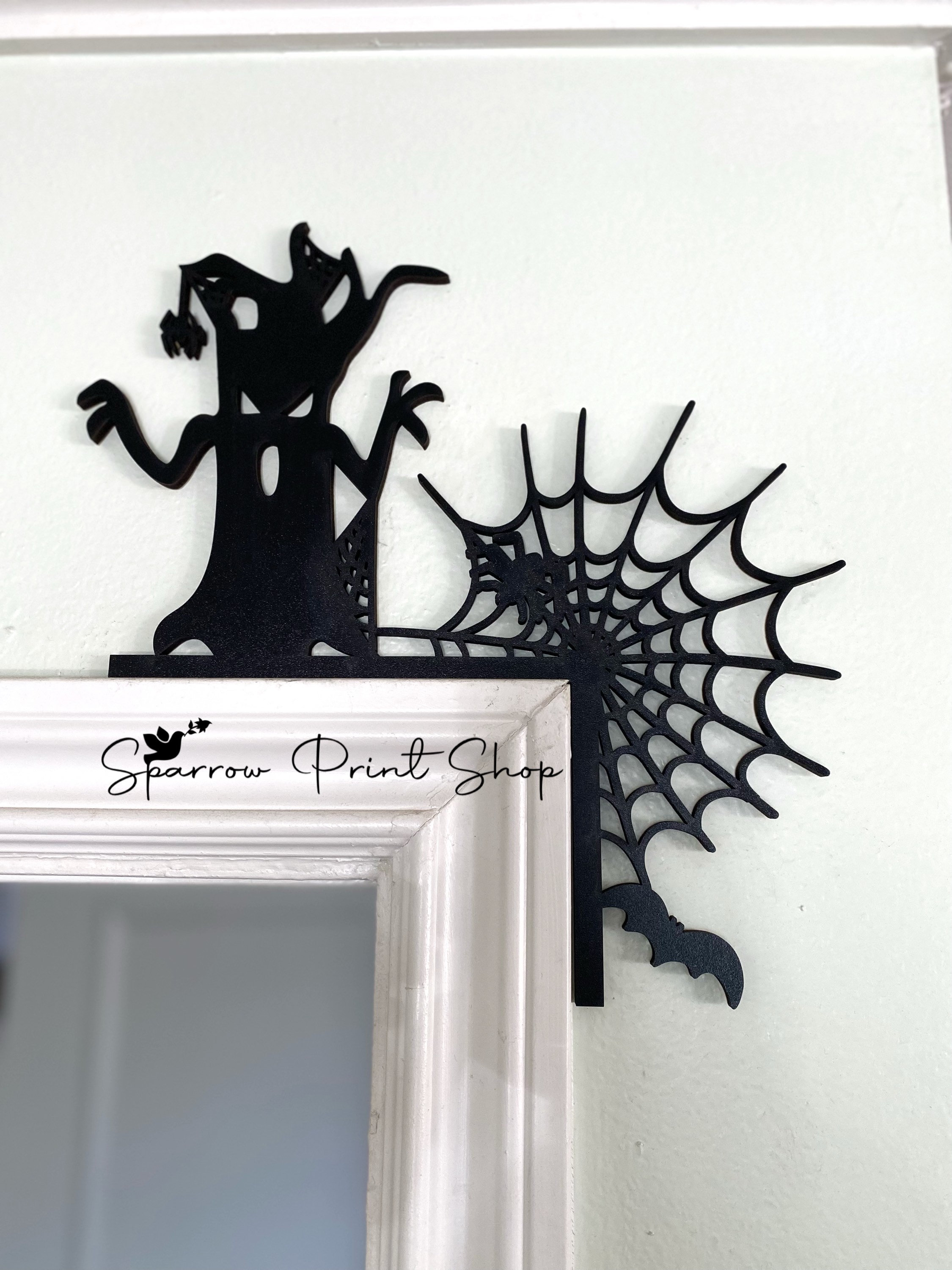 Scary Pumpkin Halloween Door Corner| Gift for Halloween| Halloween Door ...