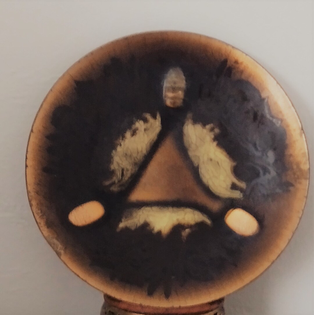 Edwards Star Vintage Mid-century Modern Enamel on Copper Dish. Gump's ...