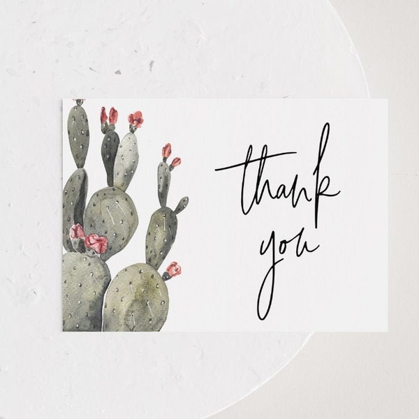 Cactus Favor Tag - Etsy