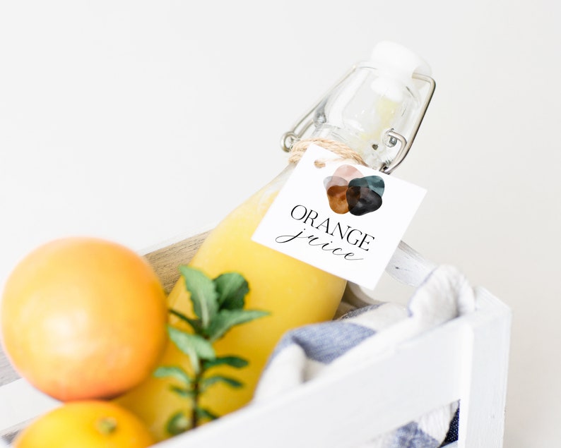 Editable Mimosa Juice Label Mimosa Bar Tag Template Juice Tags - Etsy