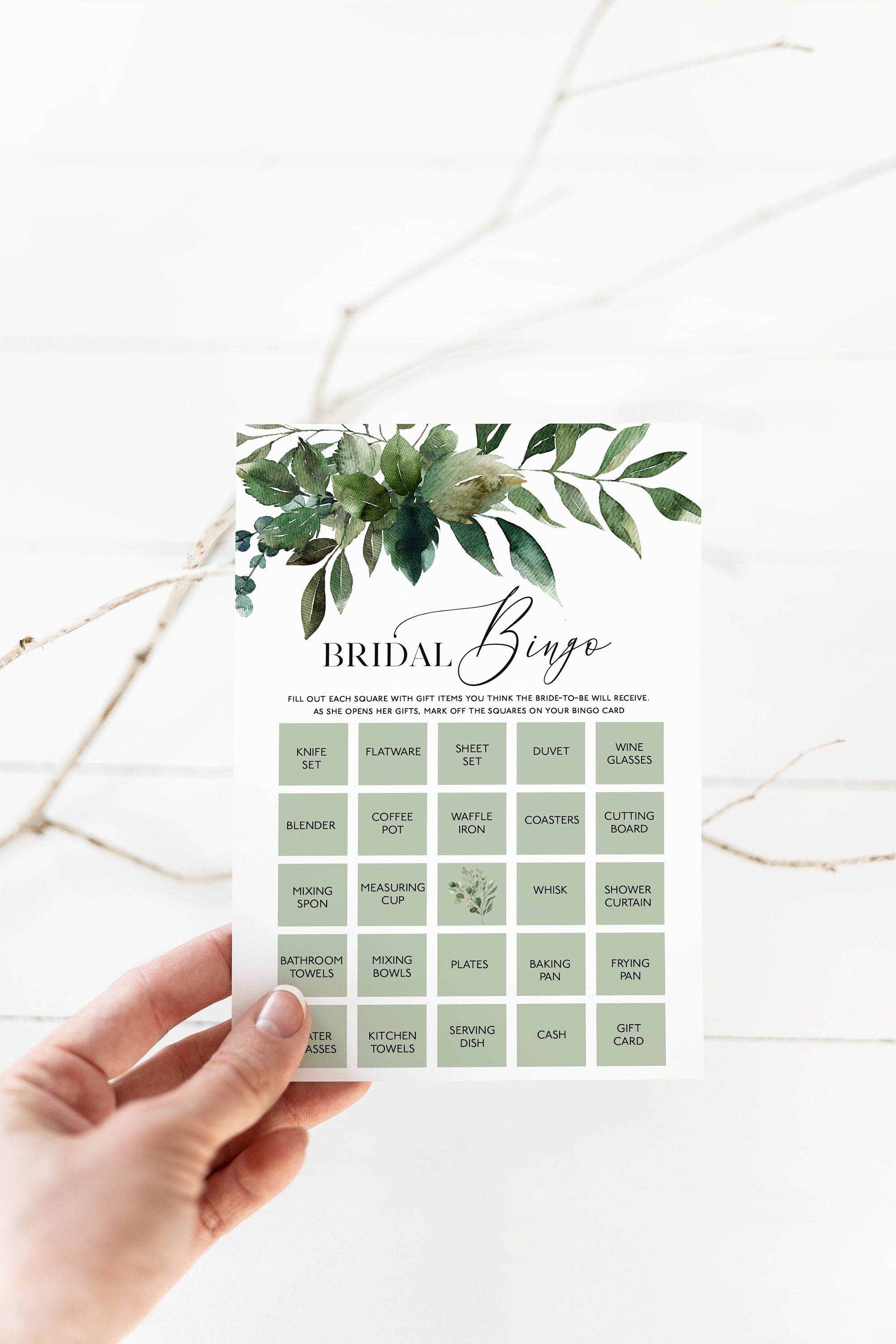 Paper & Party Supplies Invitations & Announcements Printable Game Corjl ...