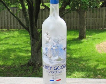 Grey Goose Light Bottle - Etsy