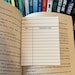 Library Checkout Card for Books, Printable, DIY, Bookmark, Book Club ...