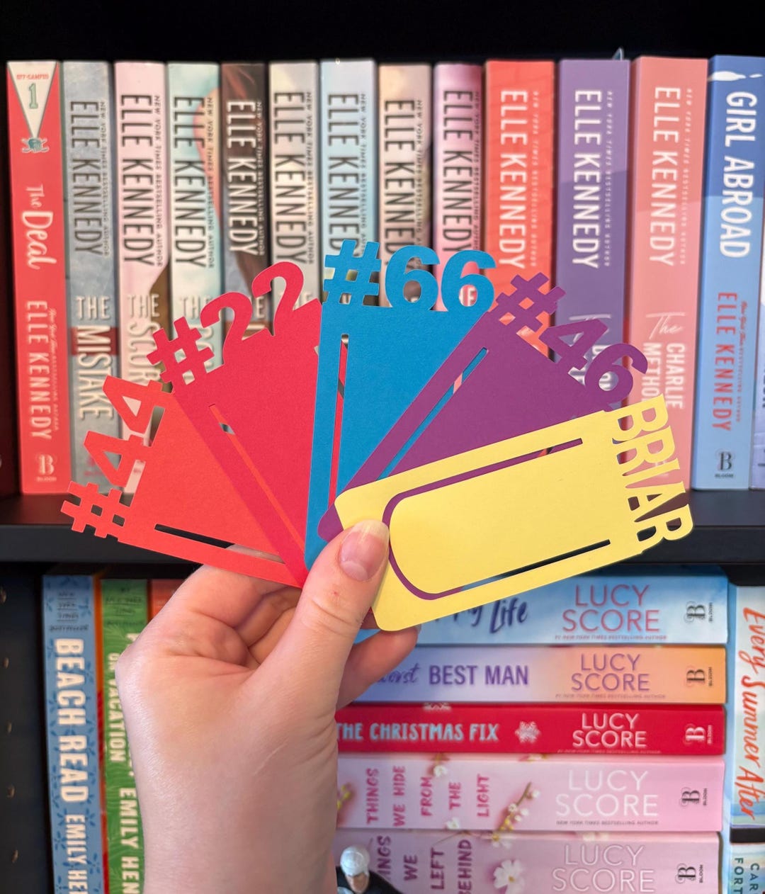 Briar Hockey Romance Bookmarks | Book Lover | Book Club | Booktok ...